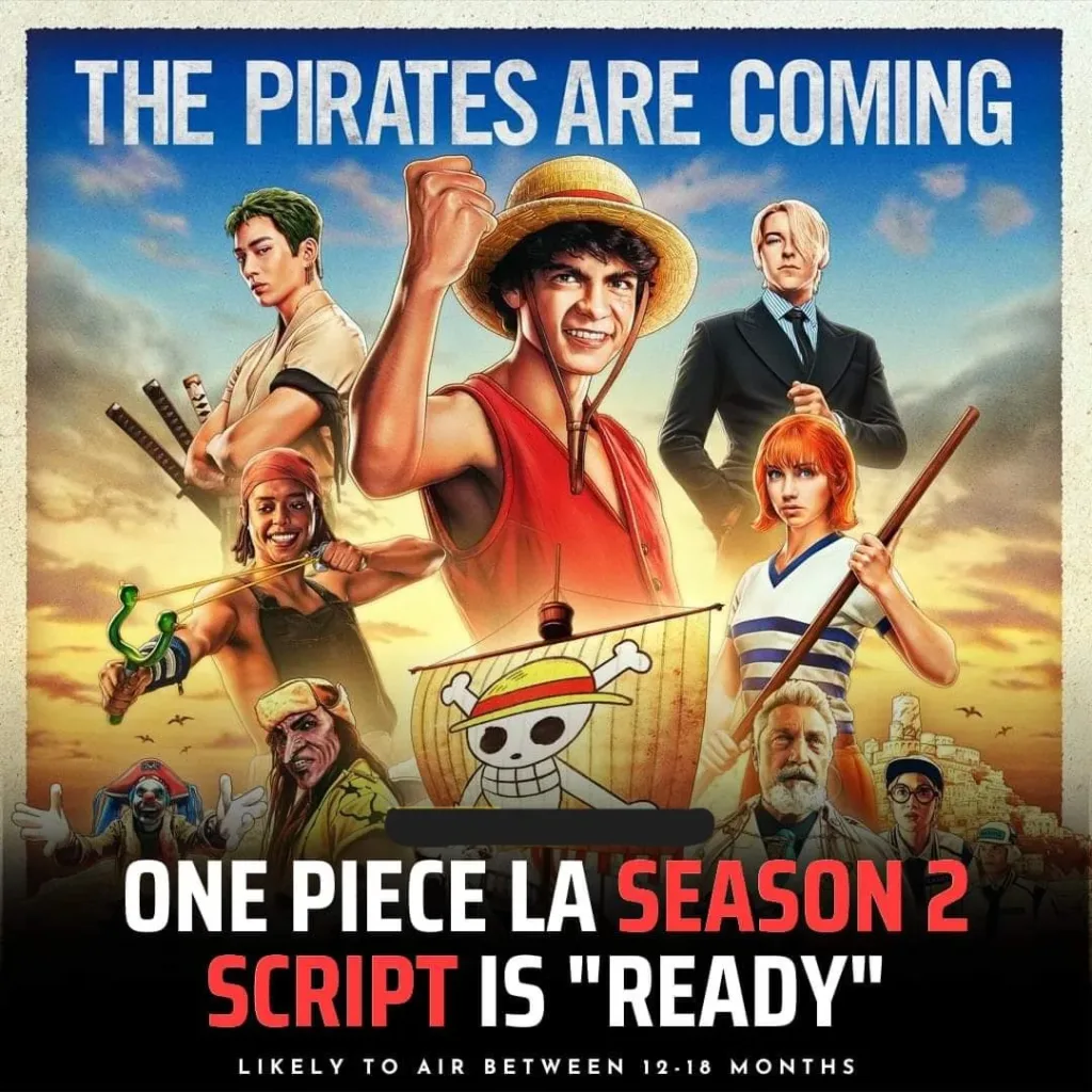 One Piece Season 2 Scripts Prepared, Possible Air Date 12-18 Months ...