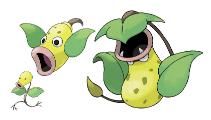 Locations of Bellsprout, Weepinbell, and Victreebel in Pokemon Scarlet ...