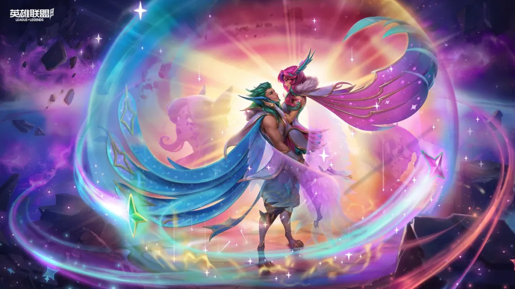 Dazzling Debut: Redeemed Star Guardian Xayah & Rakan Coming to League ...