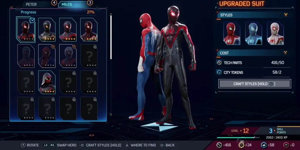 Leveling Up in Marvel’s Spider-Man 2: Unlocking Skills, Suits, and the ...