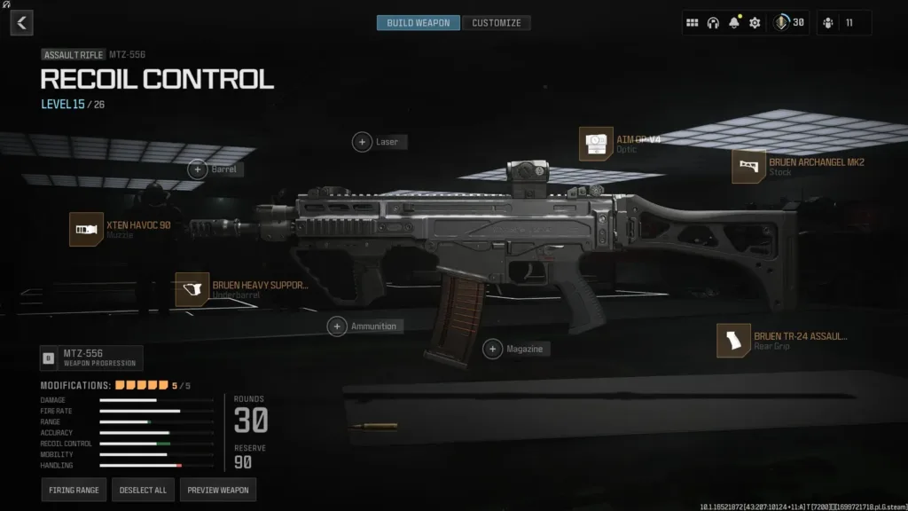 Top Loadouts Revealed: Mastering the MTZ-556 in Call of Duty: Modern ...
