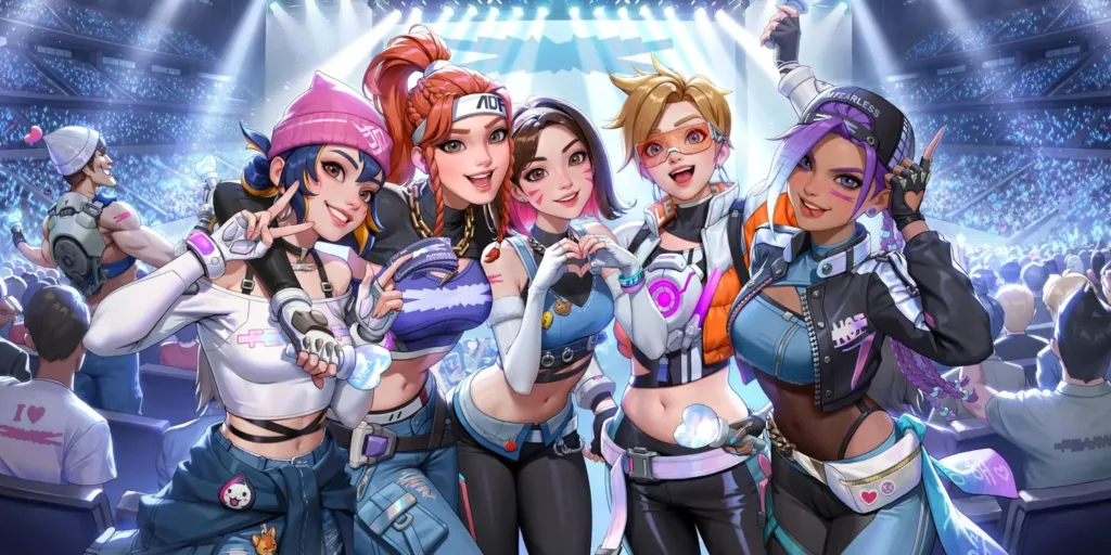 Overwatch 2 Elevates Crossover Events with LE SSERAFIM Collaboration ...