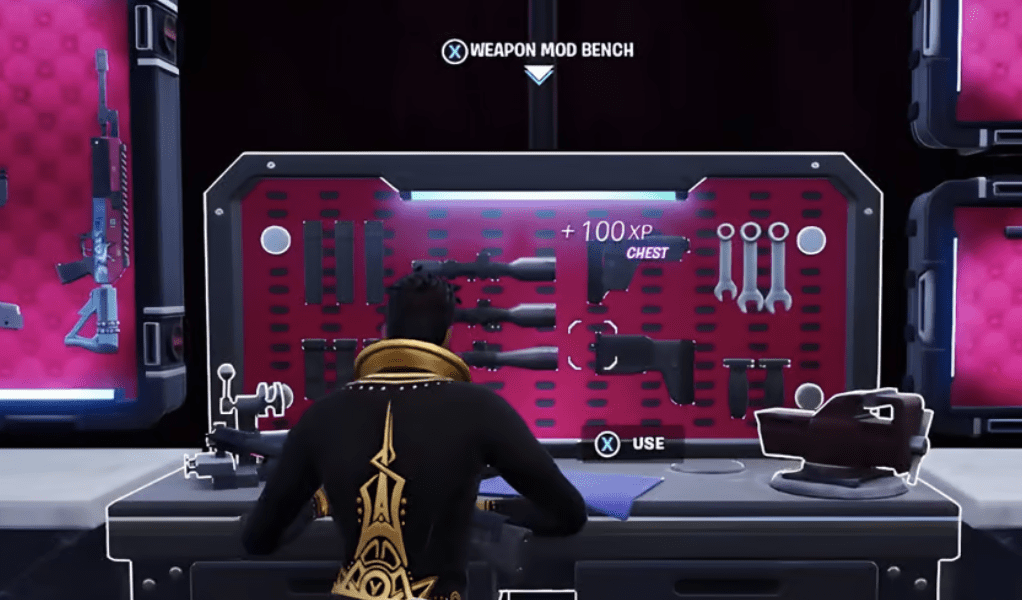Fortnite: Where to Find Mod Benches for Weapon Upgrades – Console Chronicle