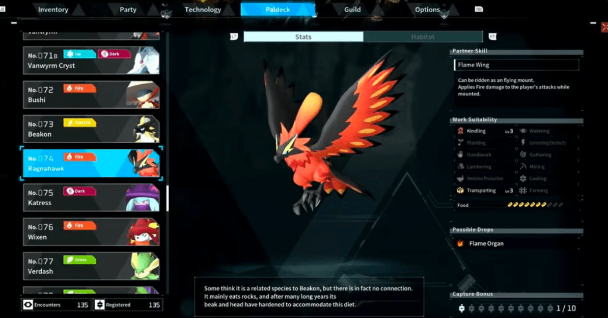 Complete Palworld Ragnahawk Guide: Location, Breeding, Drops and ...