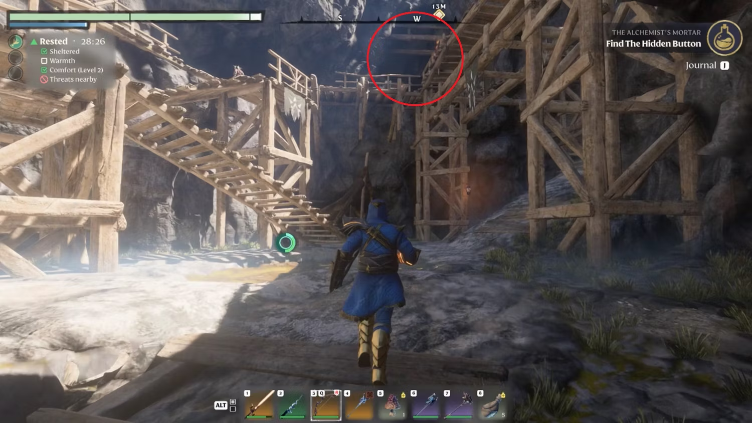 Enshrouded: Guide to Finding The Crucible in Mark of Sameth Mine ...